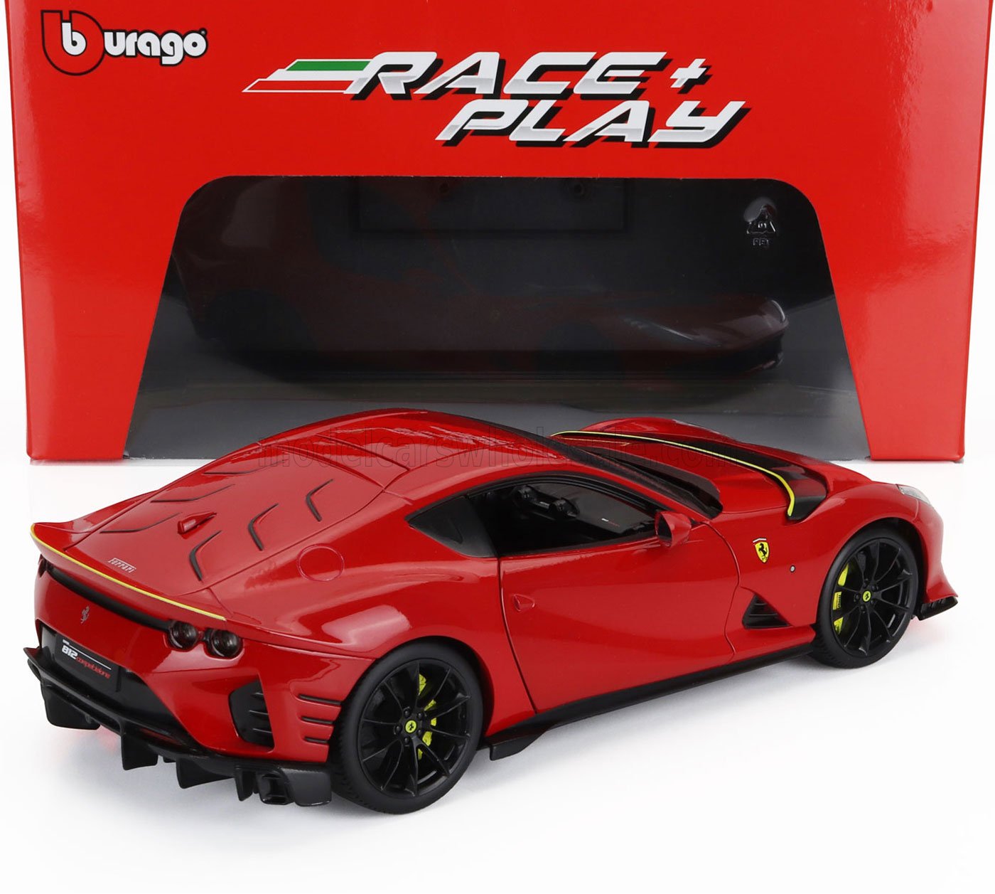 Ferrari 812 Competizione rosu - 1/18 Bburago – IZOLAG MATERIAL DIVERS SRL