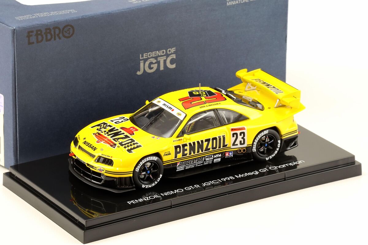 Nissan Skyline GT-R #23 Pennzoil Nismo GT-R jgtc 1998 Motegi GT Champi ...